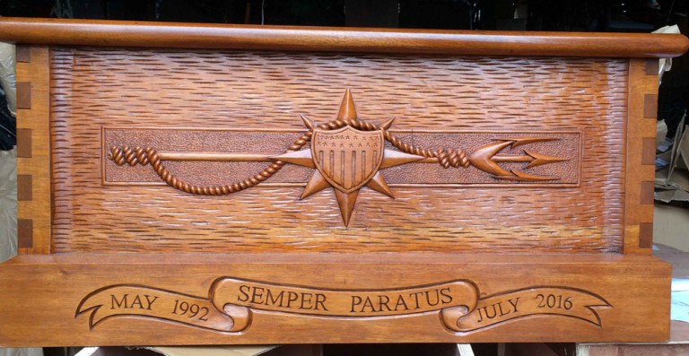 Command Presents | Hand Carved Personalized Sea Chests | Military Gifts ...