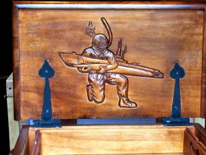 Command Presents | Hand Carved Personalized Sea Chests | Military Gifts ...