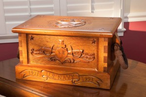 Command Presents | Hand Carved Personalized Sea Chests | Military Gifts ...